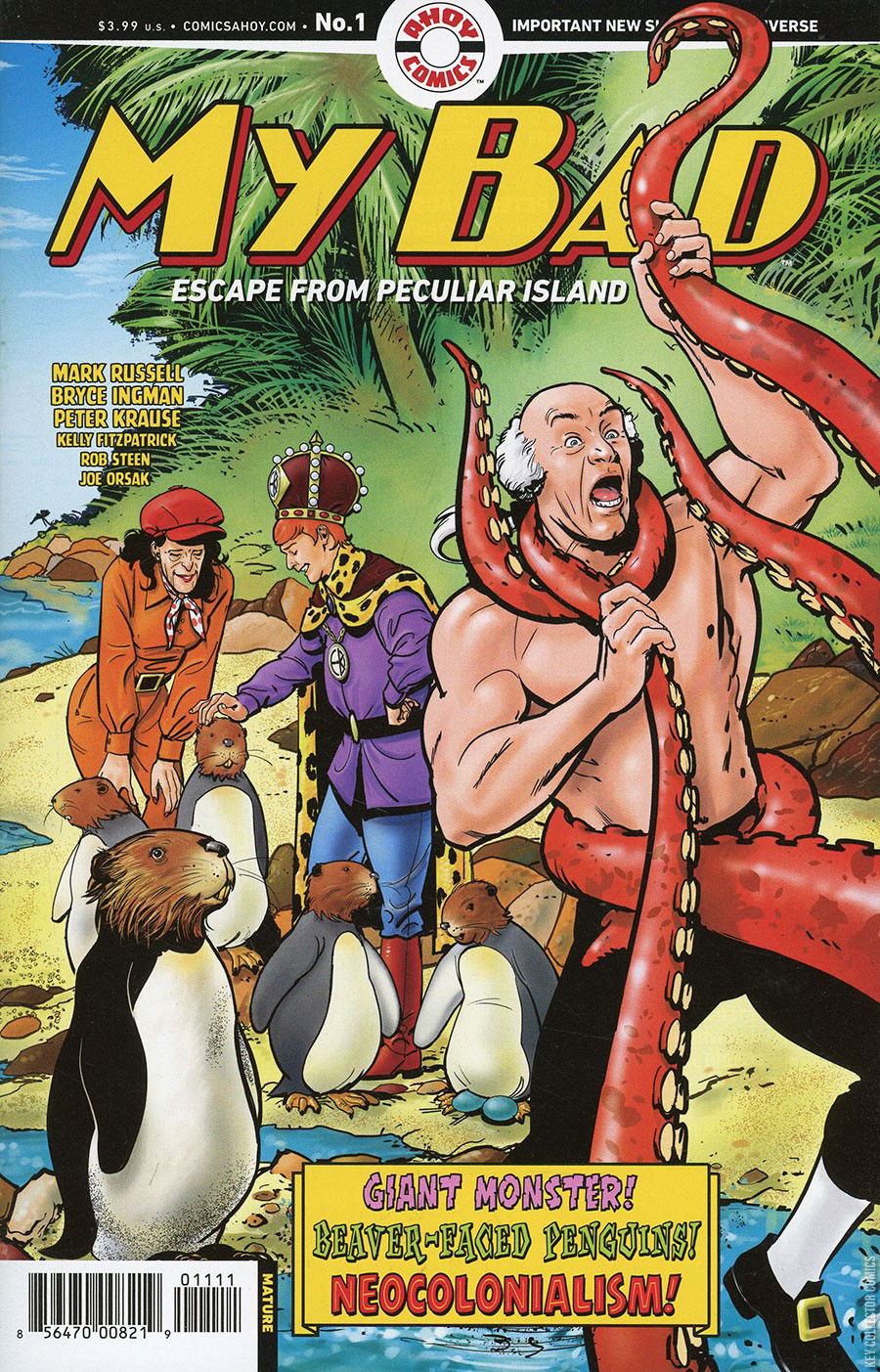 My Bad: Escape From Peculiar Island by Ahoy Comics | Key Collector Comics