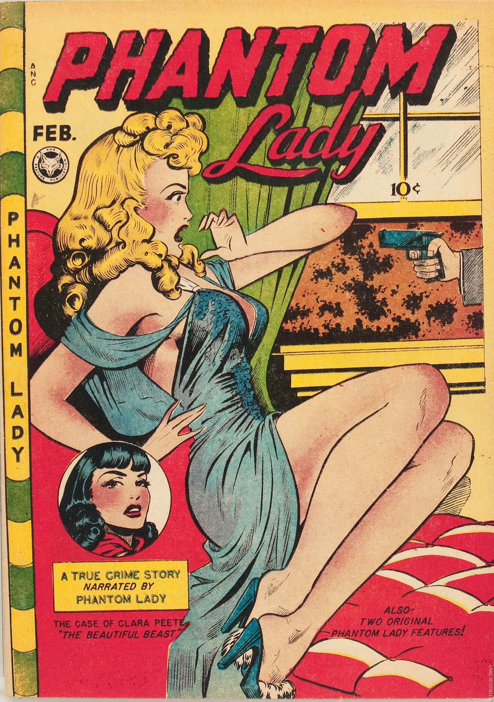 Phantom Lady #16 Published February 1948 | Key Collecto