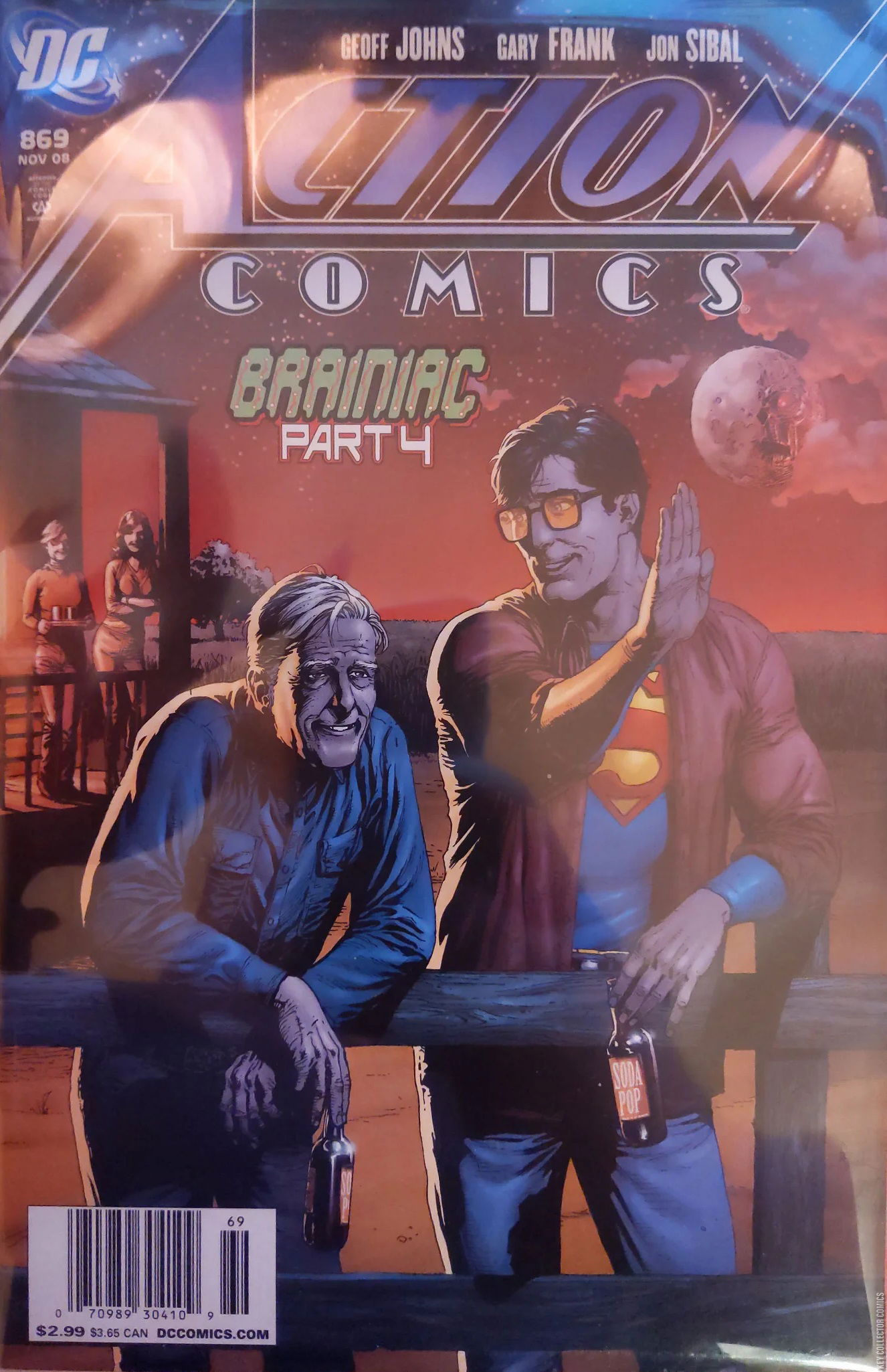 Action Comics #869 Newsstand Published November 2008