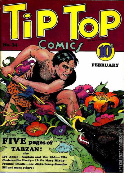 Tip Top Comics #34 Published February 1939 | Key Collec