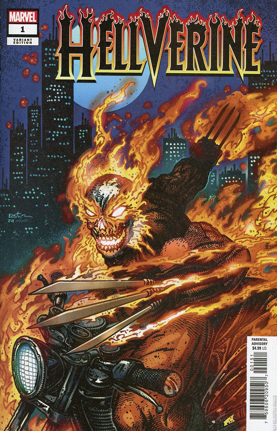 Hellverine #1 Variant Published May 2024 | Key Collect