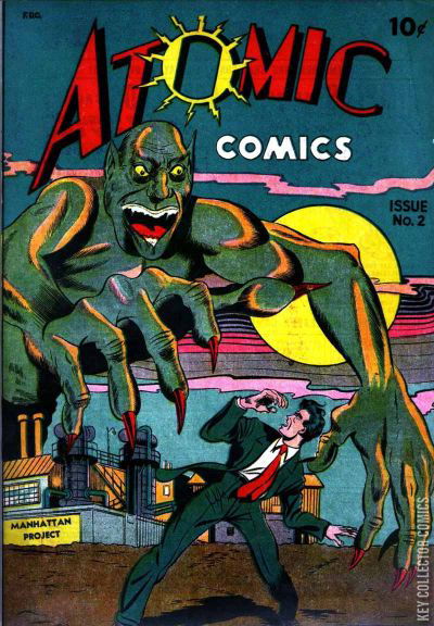 Atomic Comics #2 Published March 1946 | Key Collector Comics