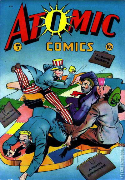 Atomic Comics #3 Published May 1946 | Key Collector Comics