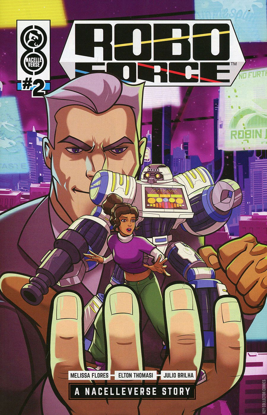 Roboforce #2 Variant Published May 2024 | Key Collecto