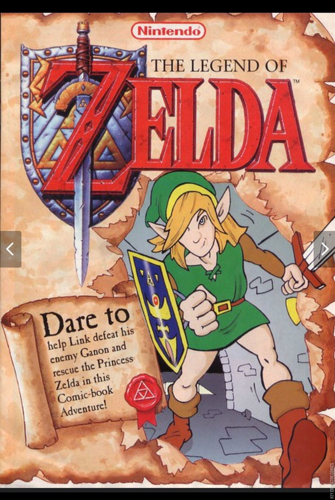 Legend of Zelda, The by Nintendo | Key Collector Comics