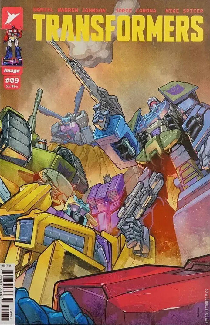 Transformers #9 Published June 2024 | Key Collector Comics