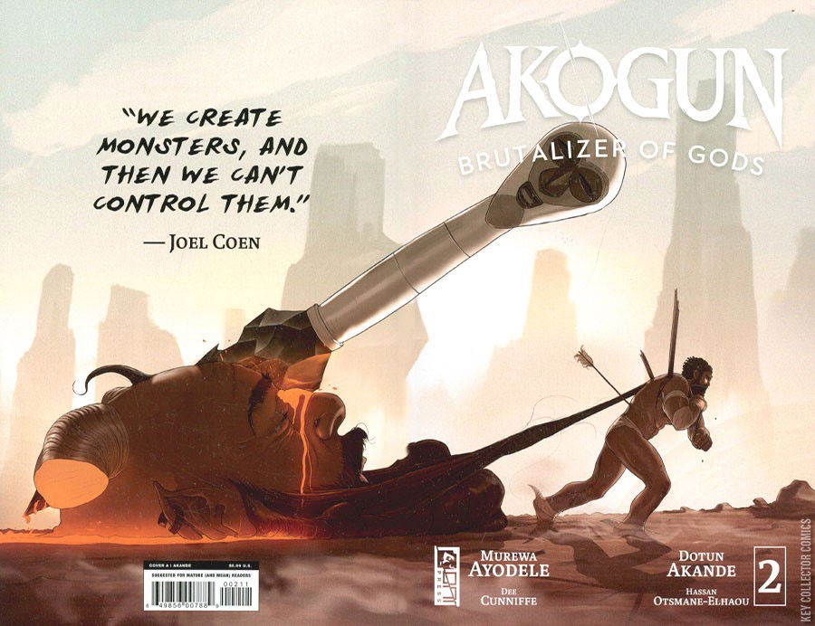 Akogun: Brutalizer of Gods #2 Published June 2024 | Key