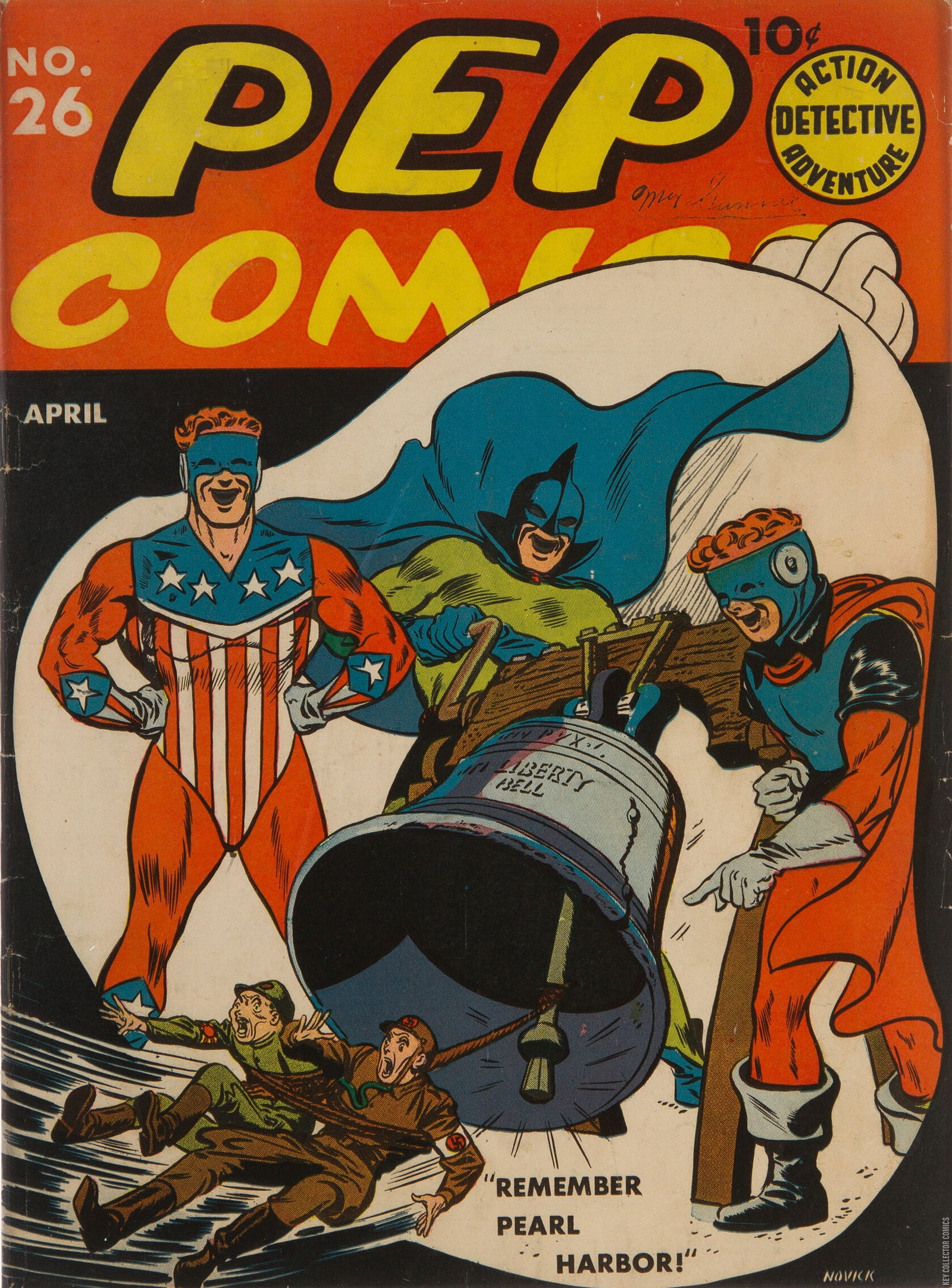 Pep Comics #26 Published April 1942 | Key Collector Comics