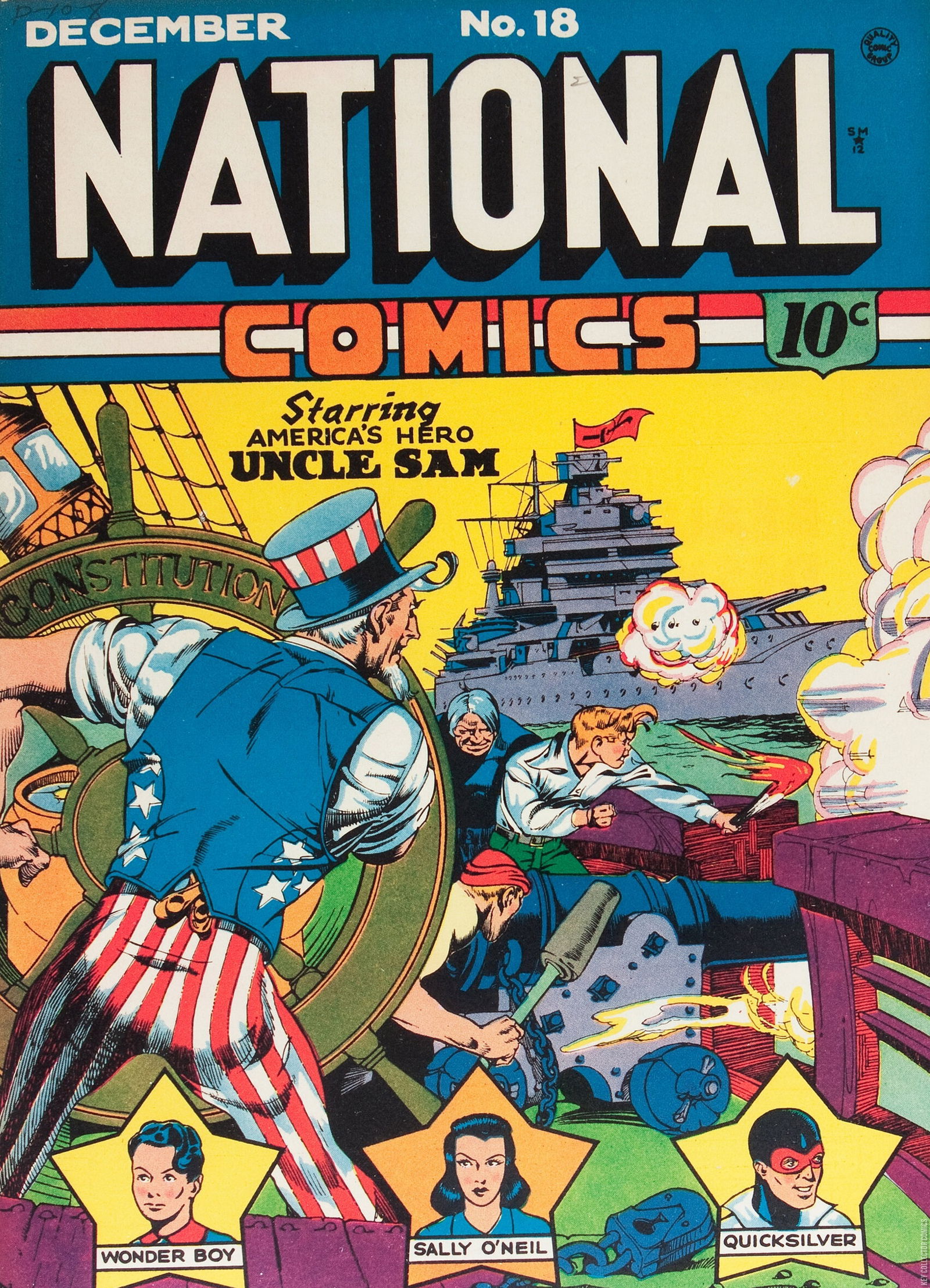 National Comics #18 Published December 1941 | Key Colle