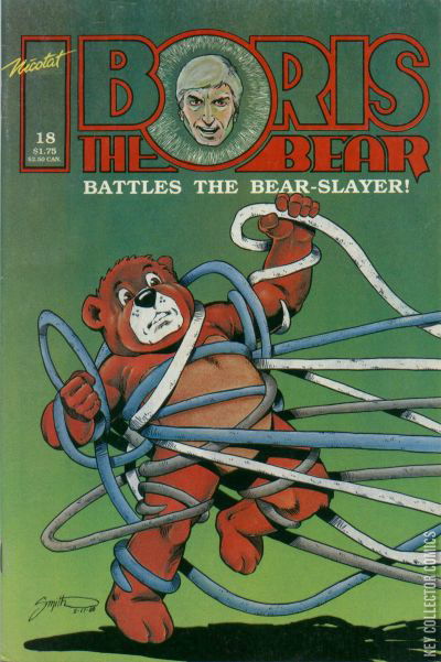 Boris the Bear #18 Published June 1988 | Key Collector
