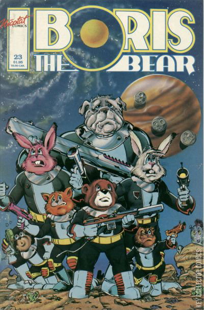 Boris the Bear #23 Published May 1989 | Key Collector Comics