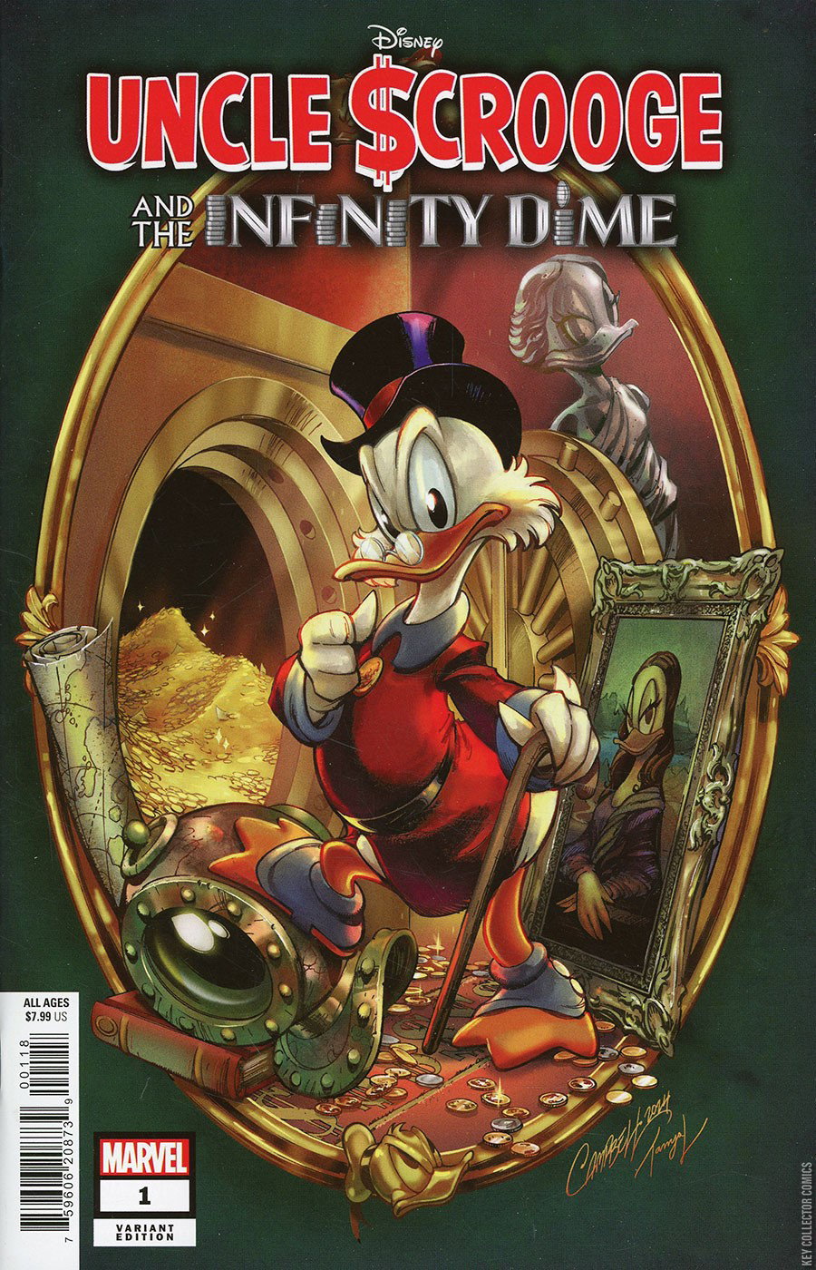 Uncle Scrooge And The Infinity Dime #1 Published June