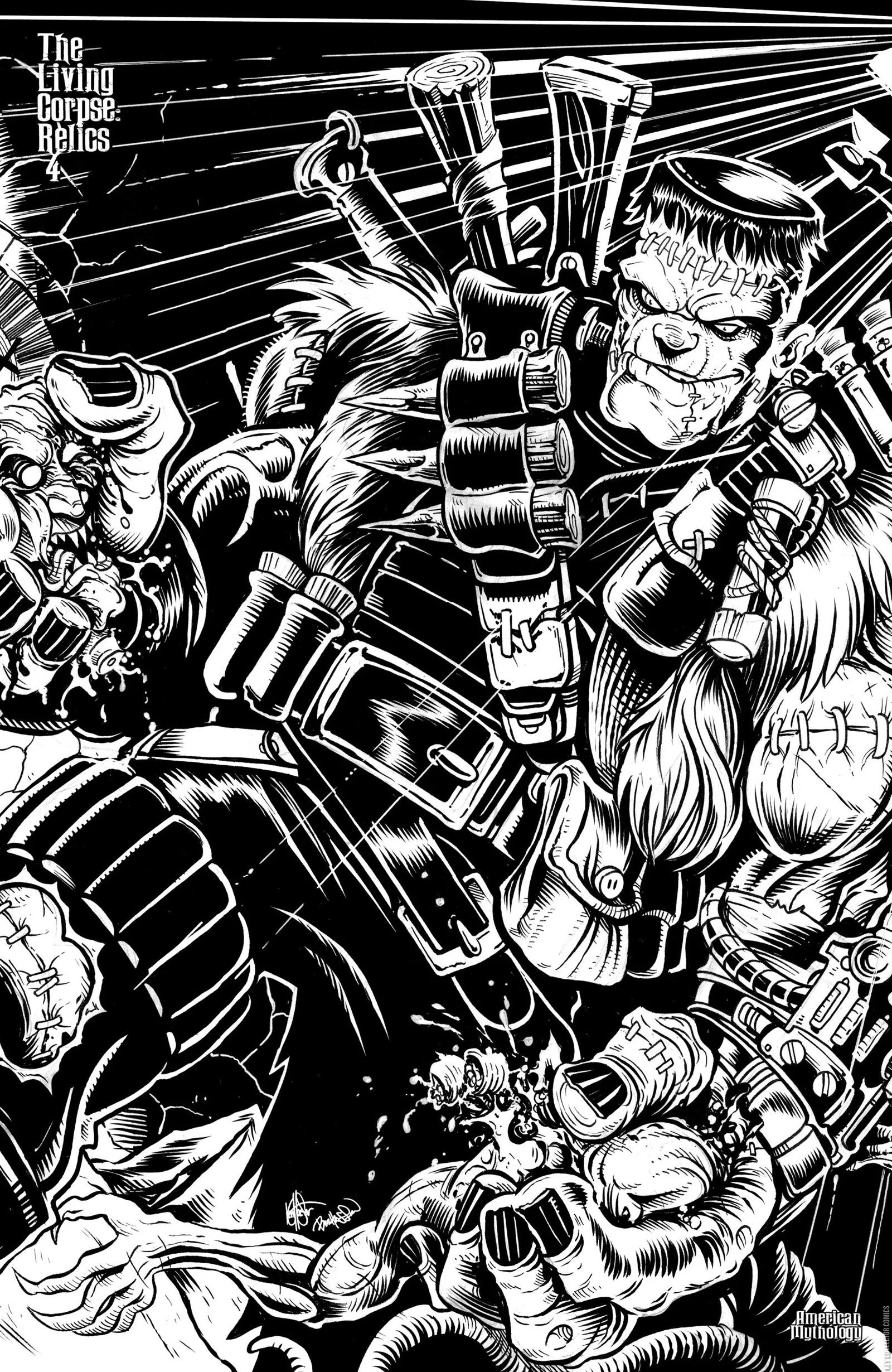 Living Corpse: Relics, The #4 Reprint Published July 2