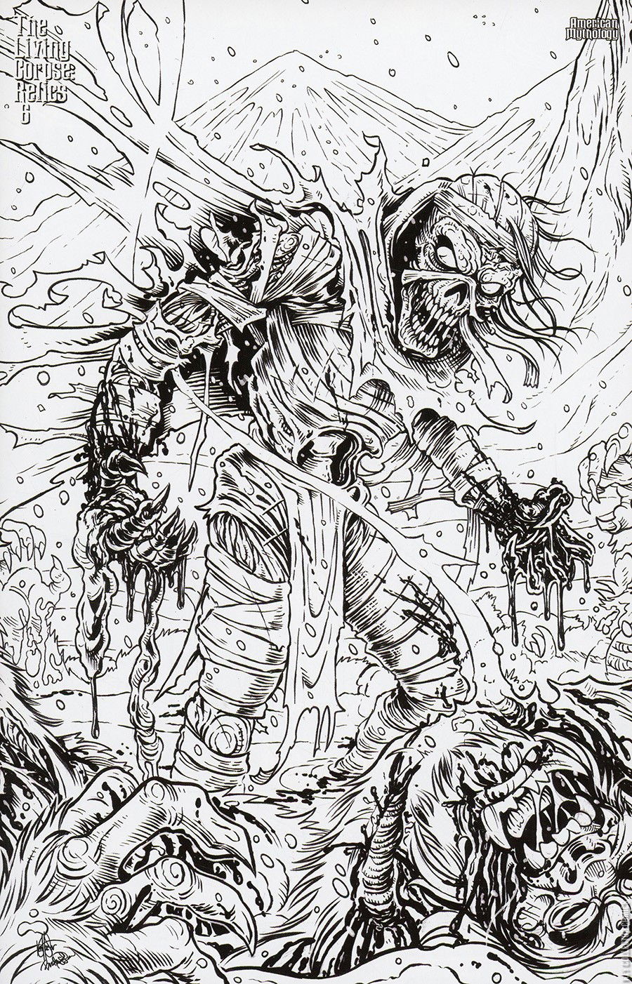 Living Corpse: Relics, The #6 Reprint Published July 2