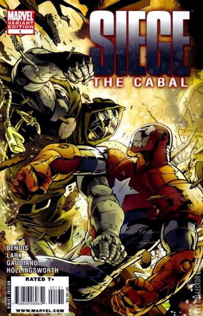 Siege: The Cabal #1 1:50 Published December 2009 | Key
