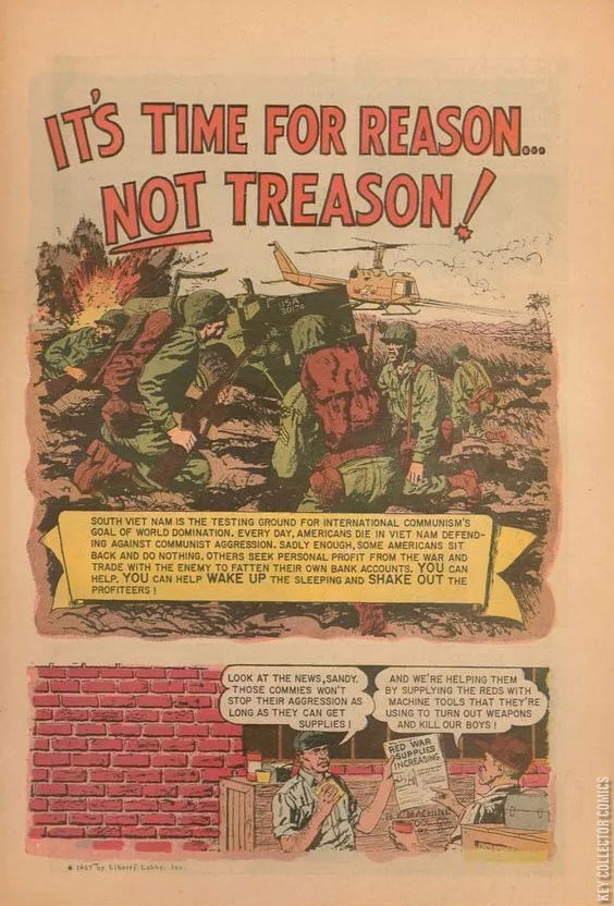 It's Time for Reason… Not Treason by Liberty Lobby | Key Collector Comics
