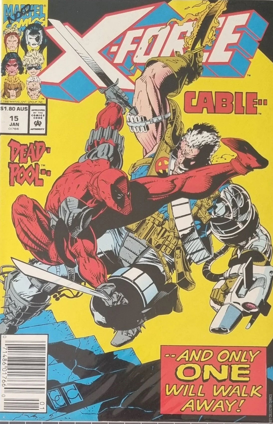 X-Force #15 Australian Edition Published August 1992