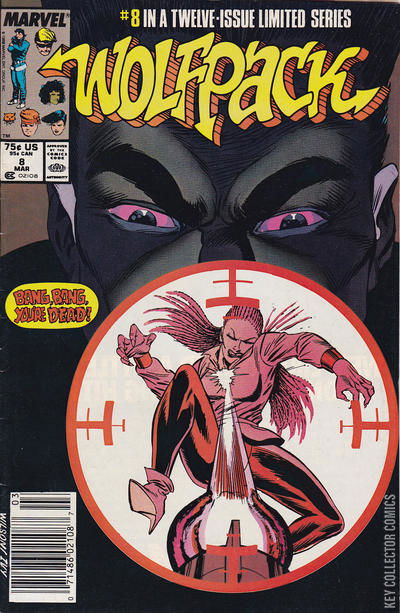 Wolfpack #8 Mark Jewelers Published March 1989 | Key C