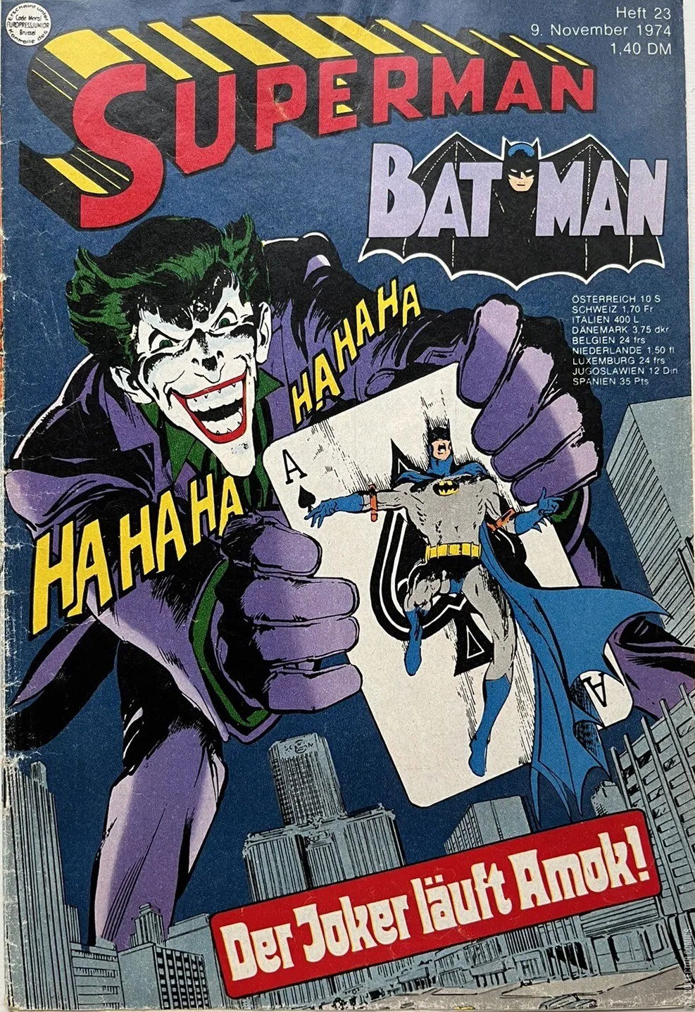 Batman #251 International Published November 1974 | Ke