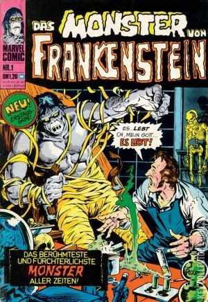 Frankenstein #1 International Published January 1974