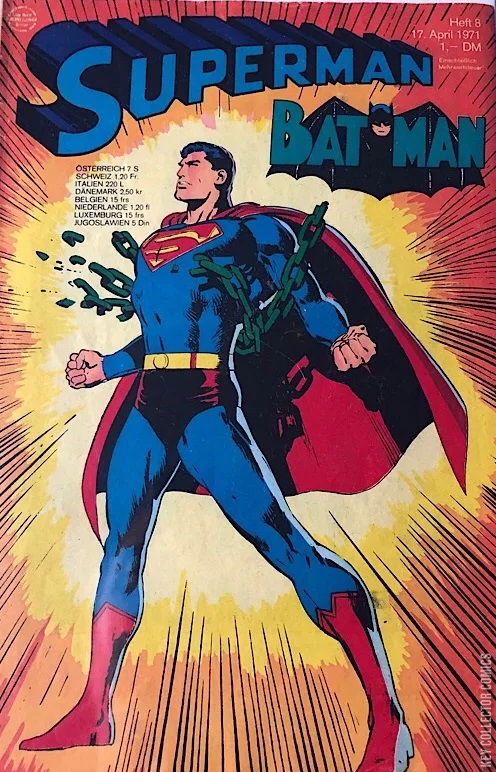 Superman #233 International Published April 1971 | Key