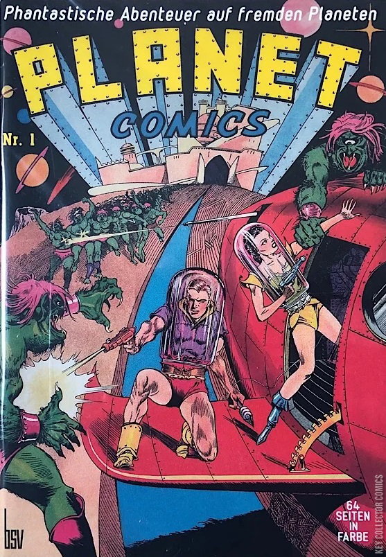 Planet Comics #1 Published January 2018 | Key Collecto