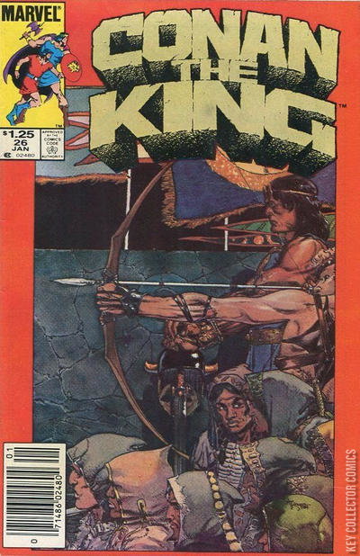 Conan the King #26 Canadian Published January 1985 | K