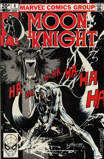 Moon Knight #8 UK Edition Published March 1981 | Key C