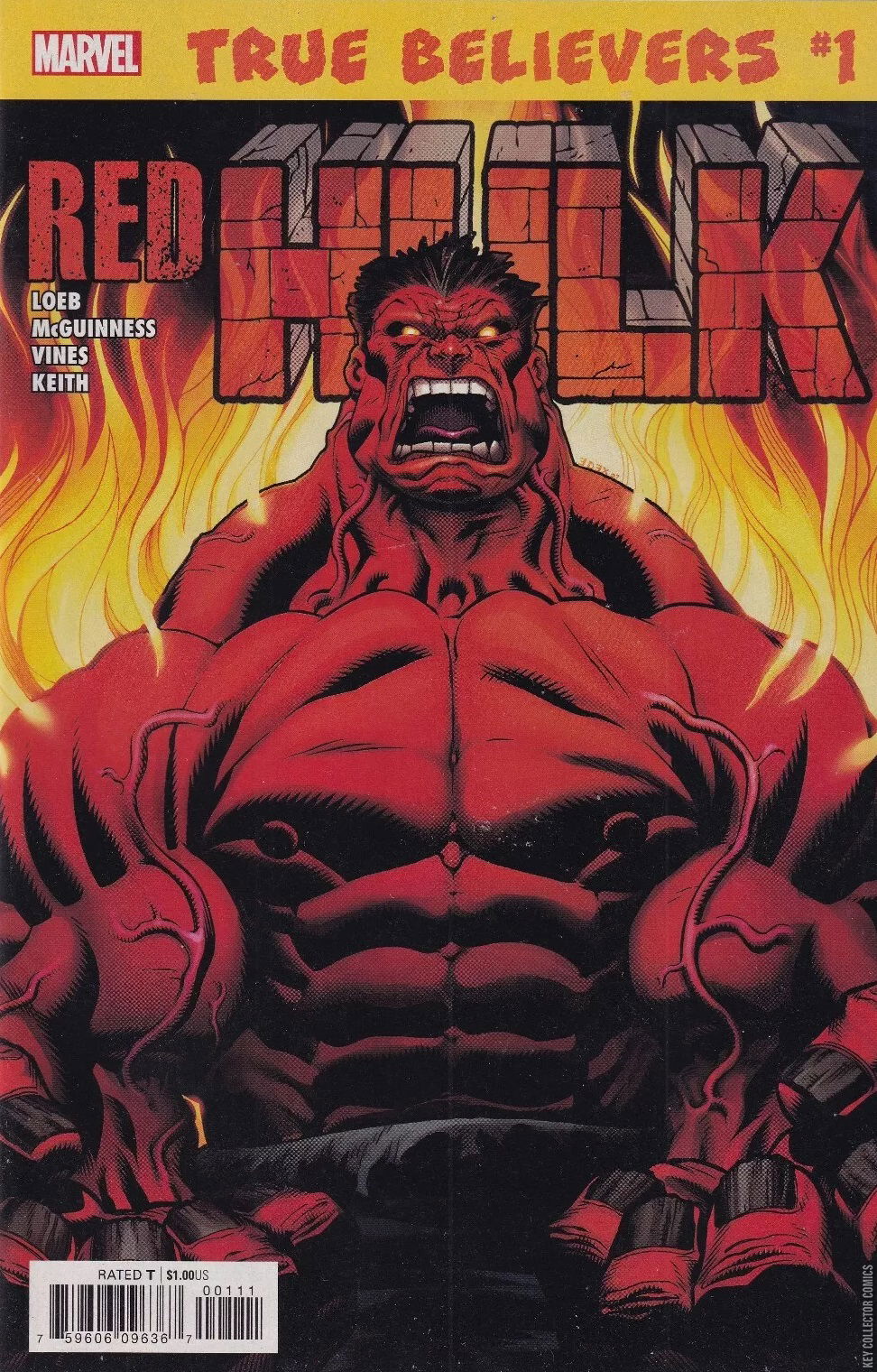 Hulk #1 Reprint Published March 2008 | Key Collector Comics
