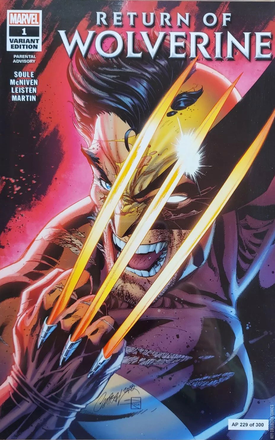 Return of Wolverine #1 Artist Proof Published January