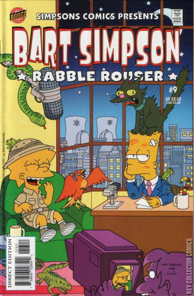 Simpsons Comics Presents Bart Simpson #9 Published August 20