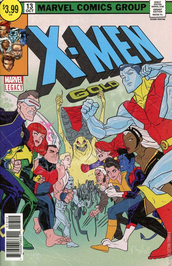 X-Men: Gold #13 2nd Print Published October 2017 | Key