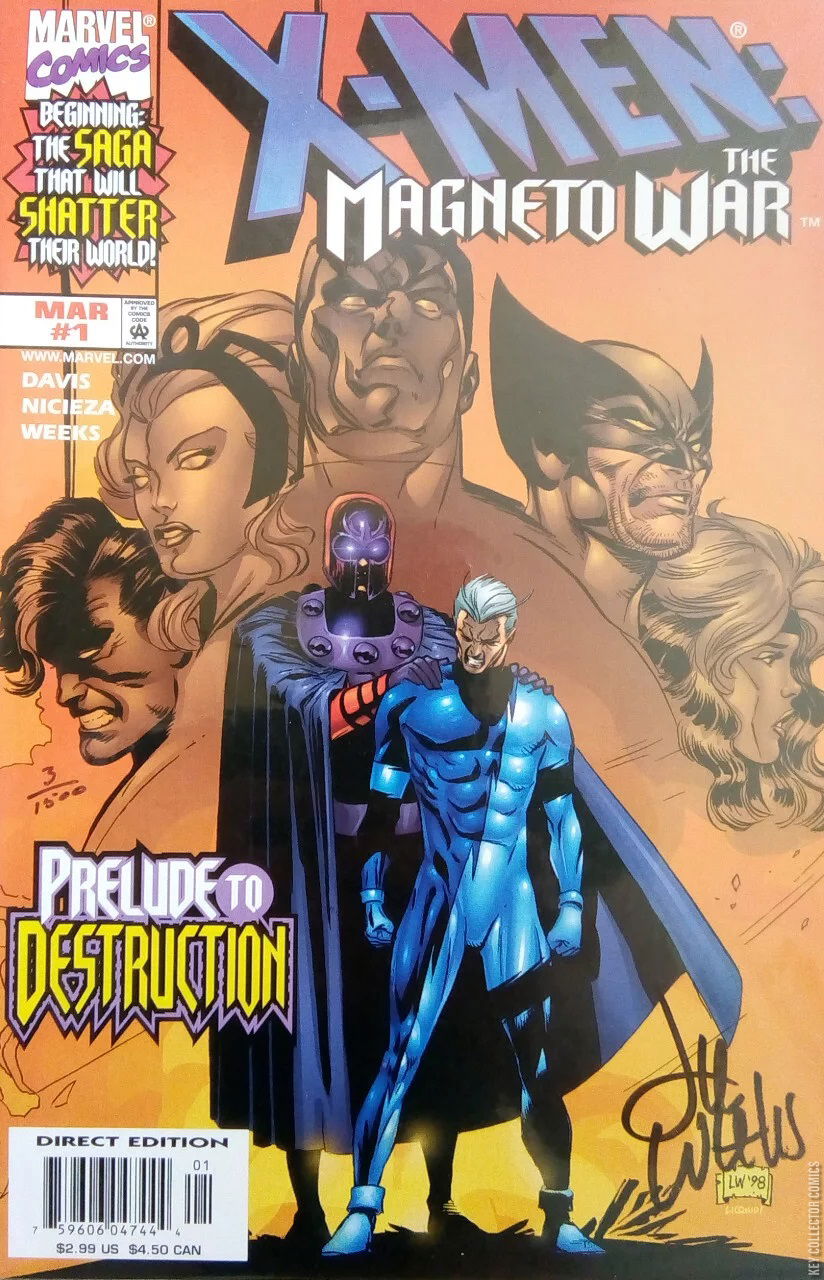 X-Men: The Magneto War #1 Dynamic Forces Published March 19