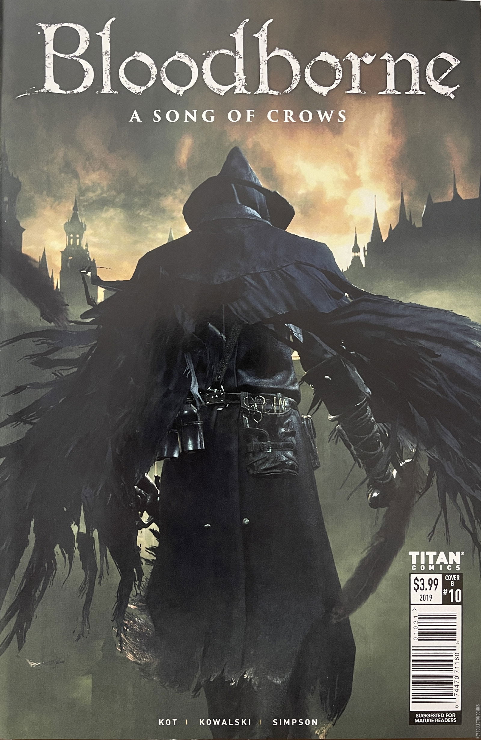 Bloodborne #10 Variant Published March 2019 | Key Coll