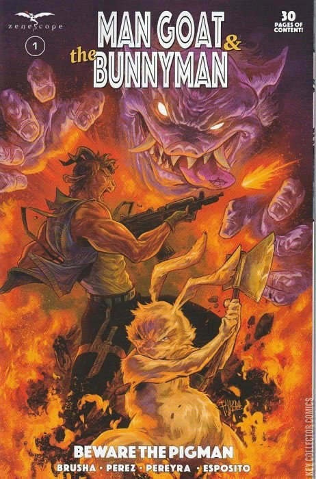 Man Goat and the Bunnyman: Beware the Pigman by Zenescope | Key ...