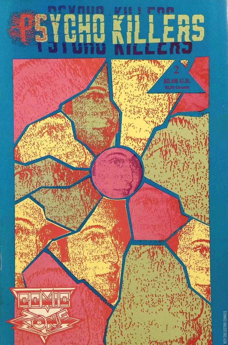 Psycho Killers #2 2nd Print Published March 1992 | Key