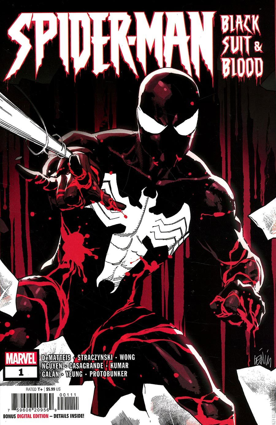 Spider-Man: Black Suit & Blood by Marvel | Key Collector Comics