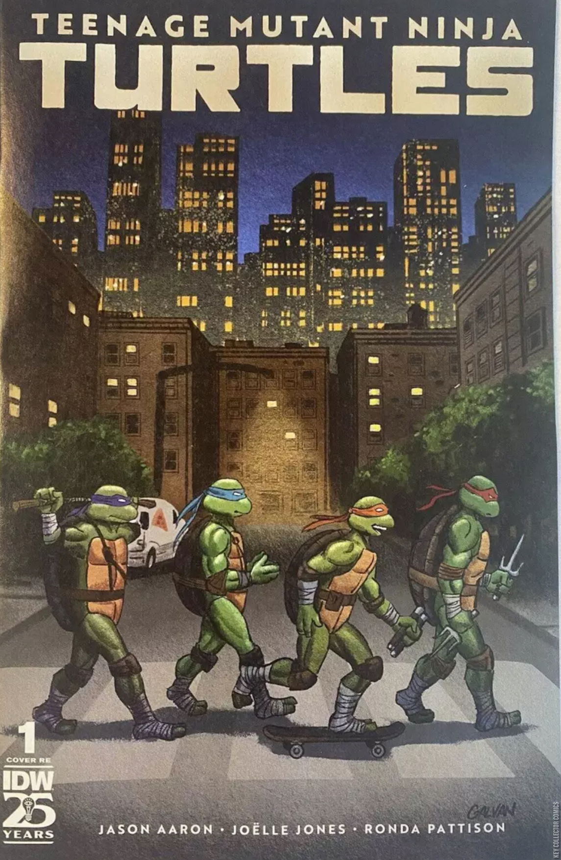 Teenage Mutant Ninja Turtles #1 WhatNot Exclusive Published