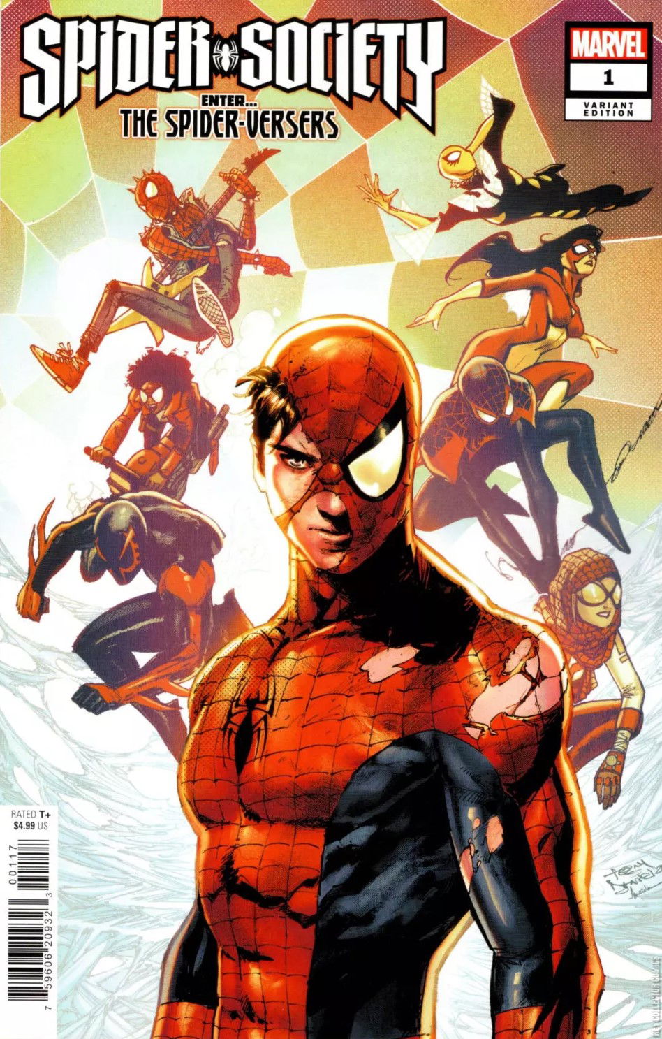 Spider-Society #1 1:25 Published August 2024 | Key Col