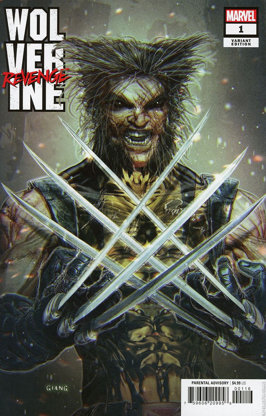Wolverine: Revenge #1 1:25 Published August 2024 | Key