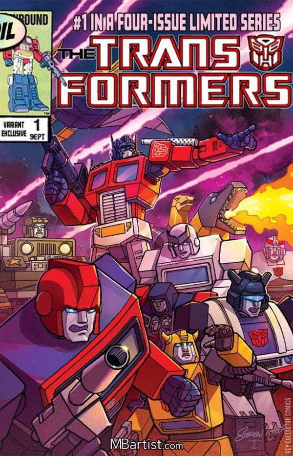 Transformers 40th Anniversary Edition #1 Published August 2