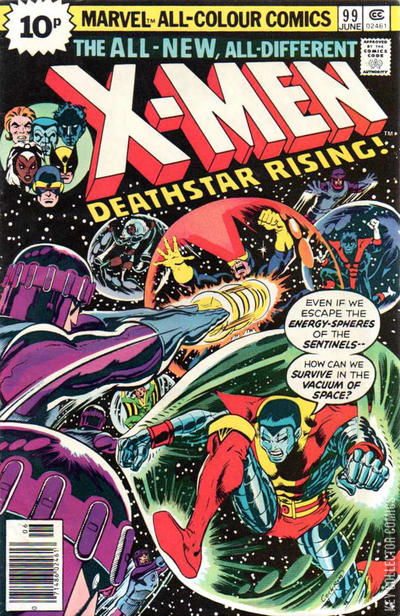 Uncanny X-Men #99 UK Edition Published June 1976 | Key