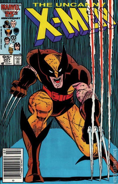 Uncanny X-Men #207 Canadian Published July 1986 | Key