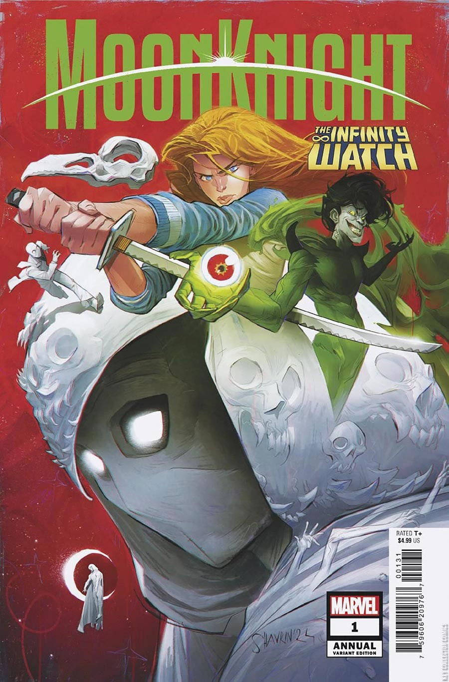 Moon Knight: The Infinity Watch Annual #1 Variant Published