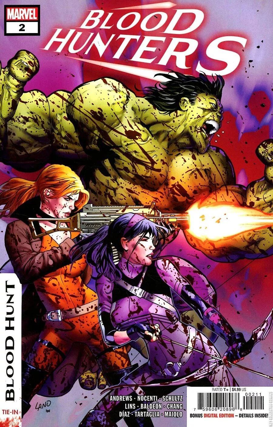 Blood Hunters #2 Published June 2024 | Key Collector Comics