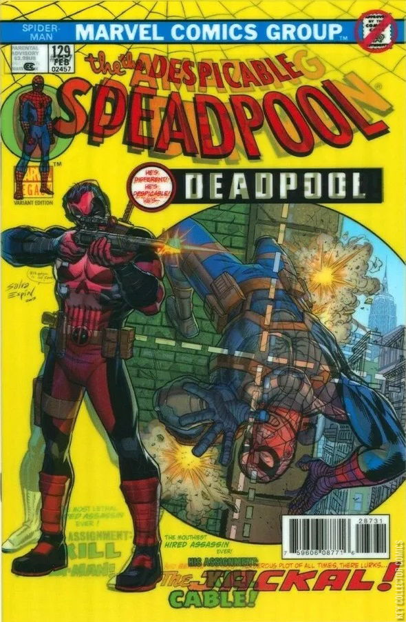 Despicable Deadpool #287 Lenticular Published October