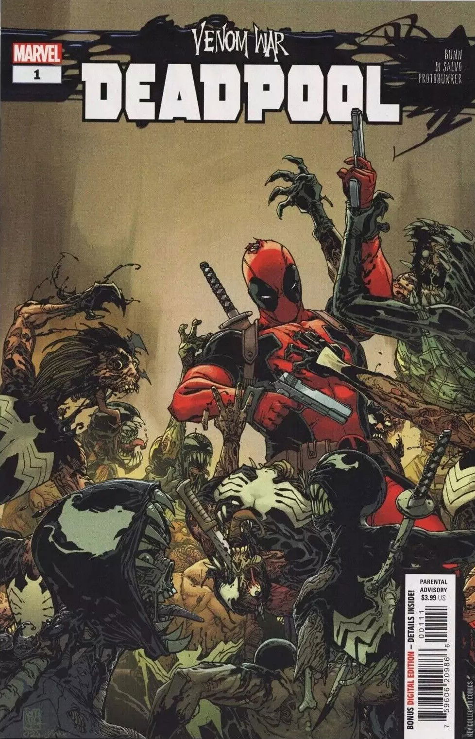 Venom War: Deadpool by Marvel | Key Collector Comics