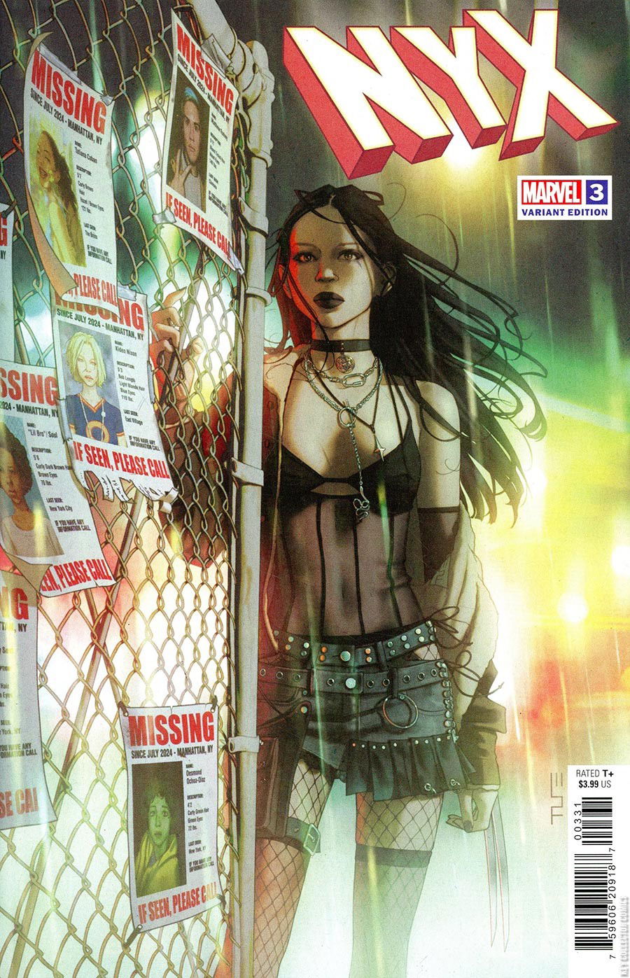 NYX #3 Variant Published September 2024 | Key Collecto