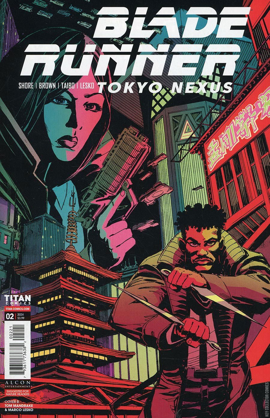 Blade Runner: Tokyo Nexus #2 Variant Published August
