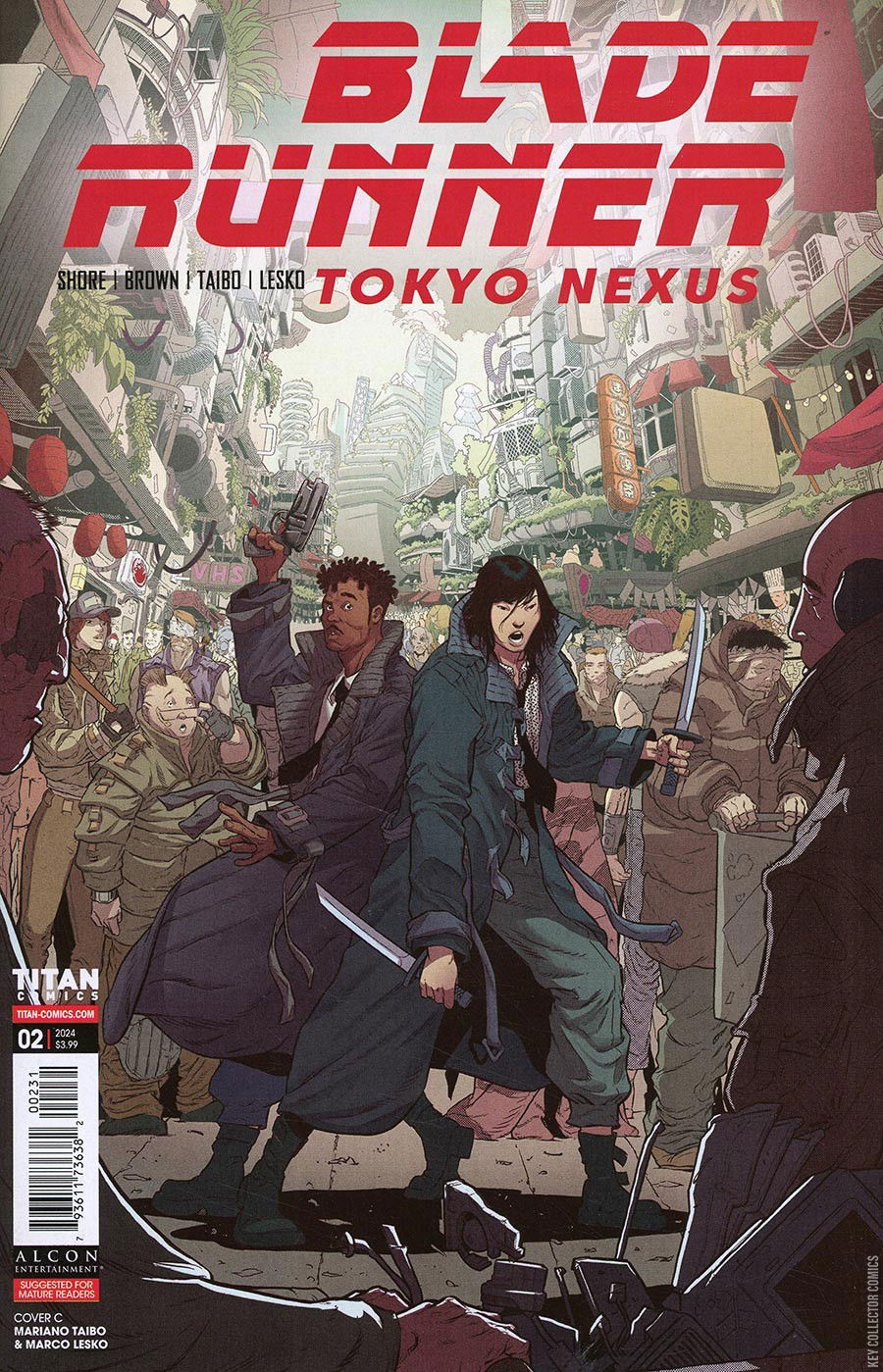 Blade Runner: Tokyo Nexus #2 Variant Published August